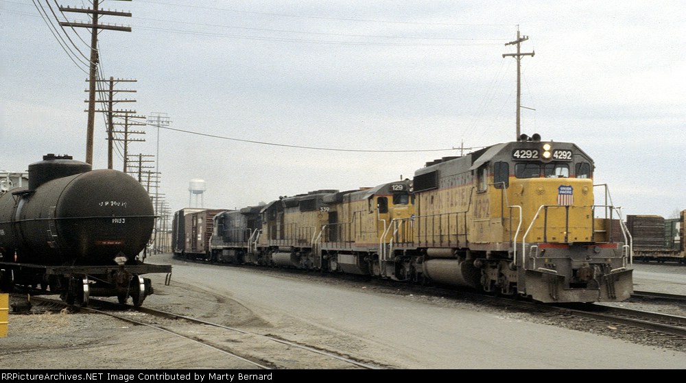UP 4292, 129, and 3397 and MP 4659 (a 5 picture series)